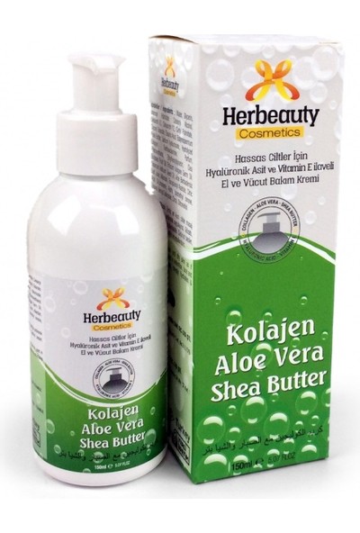 Herbeauty Kolajen Aloea Vera Shea Butter 150 ml Herbeauty Kolajen Aloea Vera Shea Butter 150 ml