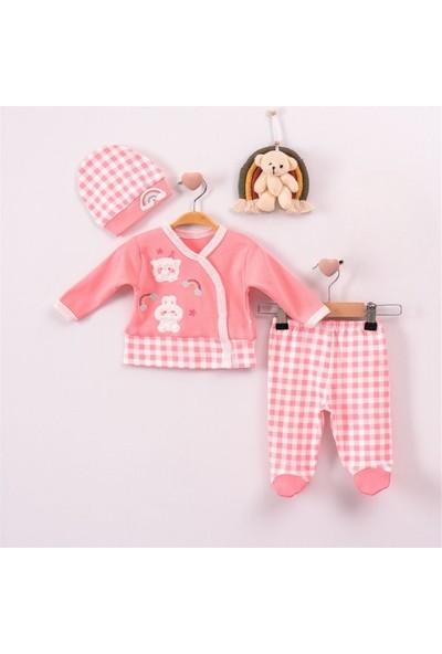 Agucuk 3'lü Kız Bebek Hastane Çıkışı