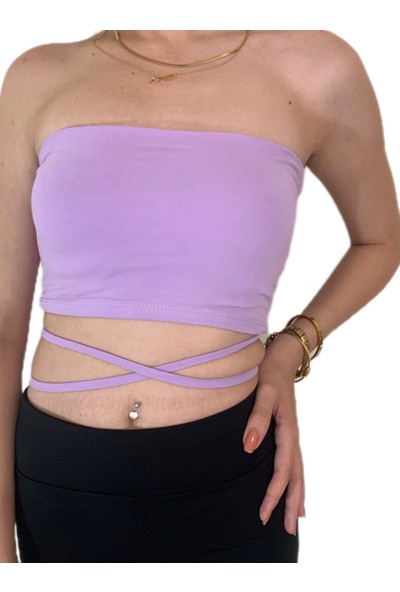 Straplez Crop Straplez Crop