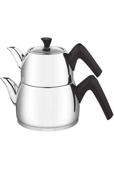 Amboss Aquamarıne Büyük Boy Siyah Saplı