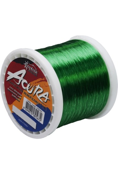 Captain Acura 1.000MT Monofilament Model Balıkçı Olta Misinası Yeşil Captain Acura 1.000MT Monofilament Model Balıkçı Olta Misinası Yeşil