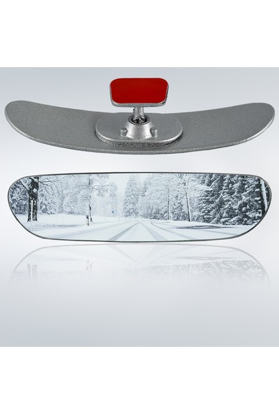 Takgör Ova-4 Yapıştırmalı Universal Iç Dikiz Aynası 20X5 cm Gri Takgör Ova-4 Yapıştırmalı Universal Iç Dikiz Aynası 20X5 cm Gri