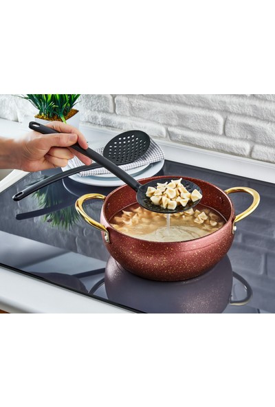 Şimşek Kitchen Teflon Kevgir