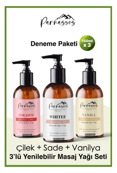 Parnassos Natural Sade Mutluluk Aromaterapi Yenilebilir Doğal Masaj Yağı 150 Ml Sabun Parnassos Natural Sade Mutluluk Aromaterapi Yenilebilir Doğal Masaj Yağı 150 Ml Sabun