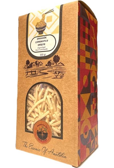 Anadolunun Özü Organik Dinkel Çörekotlu Erişte ''300gr'' Anadolunun Özü Organik Dinkel Çörekotlu Erişte ''300gr''