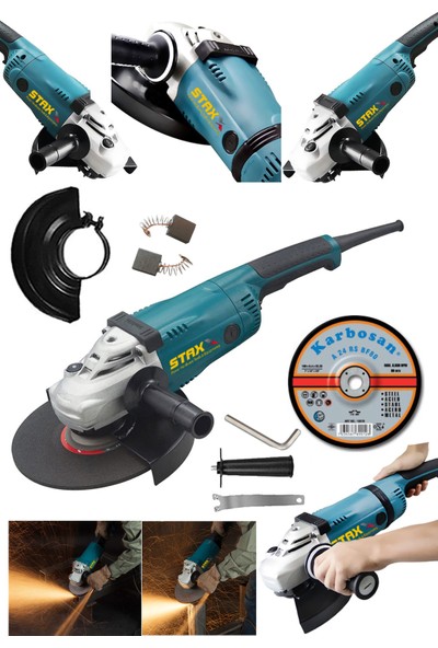 JL9040 230 mm 2600 W Bakır Sargı Otomatik Metal Dişli Taşlama ve Kesme Makinesi + Taş Hediyeli JL9040 230 mm 2600 W Bakır Sargı Otomatik Metal Dişli Taşlama ve Kesme Makinesi + Taş Hediyeli
