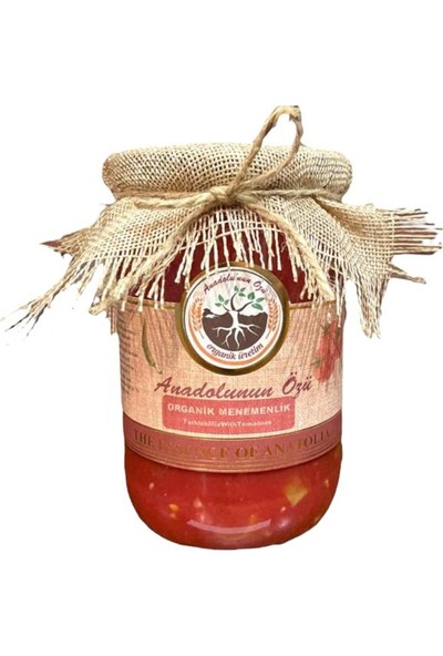 Anadolunun Özü Organik Menemen ''600gr''