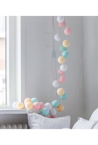 Marwin Craft Işıklı Top Aydınlatma Montessori Yatak Aksesuarı 3 Metre 20 Li Set Marwin Craft Işıklı Top Aydınlatma Montessori Yatak Aksesuarı 3 Metre 20 Li Set