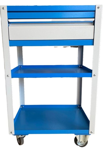 Brs Taşıma Arabası 1 Çekmeceli Mavi BRS21601 Brs Taşıma Arabası 1 Çekmeceli Mavi BRS21601