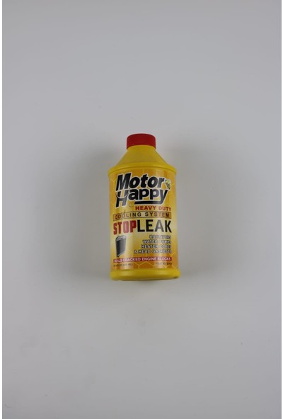 Motor Happy Stop Leak Radyatör Çatlak Sıvısı 354 ml Made In Usa Motor Happy Stop Leak Radyatör Çatlak Sıvısı 354 ml Made In Usa