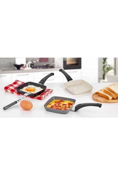 Smart Chef Mini Döküm Tava Seti 2’li Smart Chef Mini Döküm Tava Seti 2’li