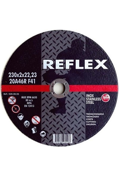 Bosch Reflex Flex Taşı Inox Kesici 115X1,0X22,2 mm A46 T Fleks Taşı 1 Adet Inox Kesme Taşı Bosch Reflex Flex Taşı Inox Kesici 115X1,0X22,2 mm A46 T Fleks Taşı 1 Adet Inox Kesme Taşı