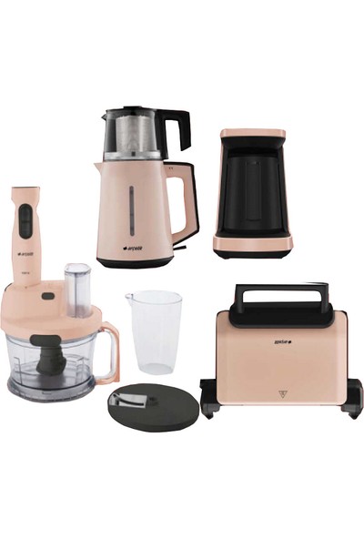 Arçelik Pastoral Elektrikli Çeyiz Seti - Pembe