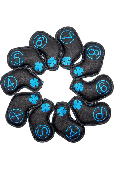 Sharplace Golf Demir Kafası Golf Kulüpleri İçin Koruyucu Koruyucu Irons Su Geçirmez Head Covers Siyah (Yurt Dışından) Sharplace Golf Demir Kafası Golf Kulüpleri İçin Koruyucu Koruyucu Irons Su Geçirmez Head Covers Siyah (Yurt Dışından)