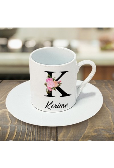 Papri Reklam Özel Isim Yazılı Porselen Kupa Bardak