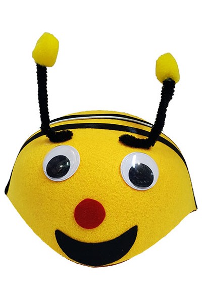 Çocuklar Için Gösteri Arı Şapkası Arı Başlığı