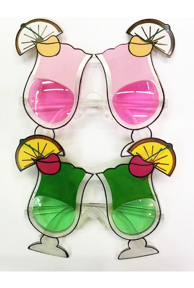 Kokteyl Parti Gözlüğü 2 Renk 2 Adet Kokteyl Parti Gözlüğü 2 Renk 2 Adet