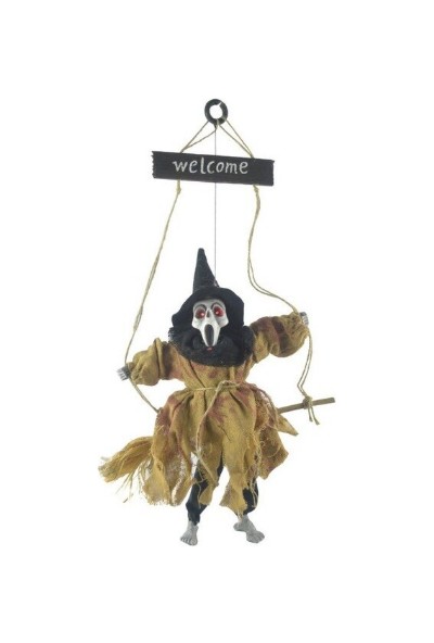 Halloween Sensörlü Sesli Işıklı Welcome Iskelet Kahverengi Halloween Sensörlü Sesli Işıklı Welcome Iskelet Kahverengi