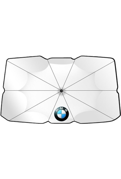 Dlloer Özelleştirilmiş Araba Ön Cam Güneşliği - Gümüş (Yurt Dışından)