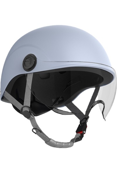 Dlloer Yarım Motosiklet Kaskı - Mavi (Yurt Dışından)