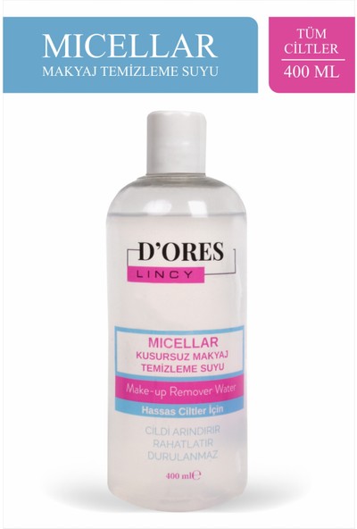 D'ores Lincy Micellar Kusursuz Makyaj Temizleme Suyu Çift Fazlı 400 Ml D'ores Lincy Micellar Kusursuz Makyaj Temizleme Suyu Çift Fazlı 400 Ml