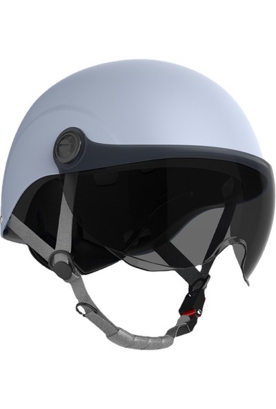 Dlloer Yarım Motosiklet Kaskı - Mavi (Yurt Dışından)