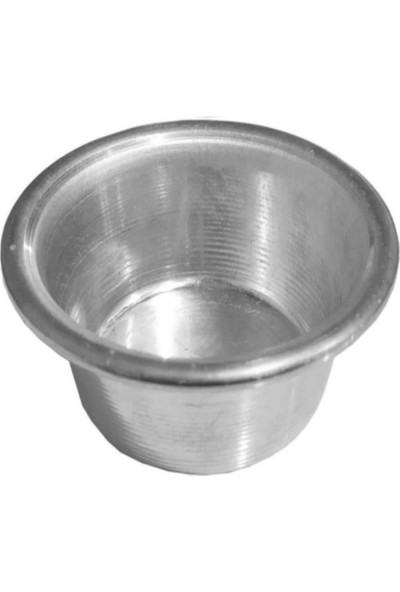 Sakal Traş Fırça Tası Metal Tıraş Tası