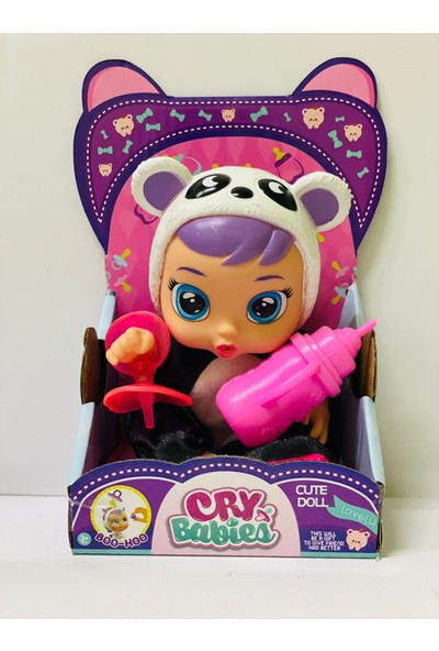 Cry Babies Ağlayan Bebekler Sesli Emzikli Biberonlu Oyuncak Et Bebek Cry Babies Ağlayan Bebekler Sesli Emzikli Biberonlu Oyuncak Et Bebek