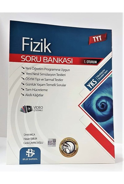 Bilgi Sarmal Yayınları TYT 2023 Fizik Soru Bankası Yeni Video Çözümlü Bilgi Sarmal Yayınları TYT 2023 Fizik Soru Bankası Yeni Video Çözümlü