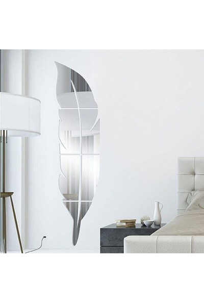 Wooden Factory Küçük Tüy Gümüş Duvar Dekoru Wooden Factory Küçük Tüy Gümüş Duvar Dekoru