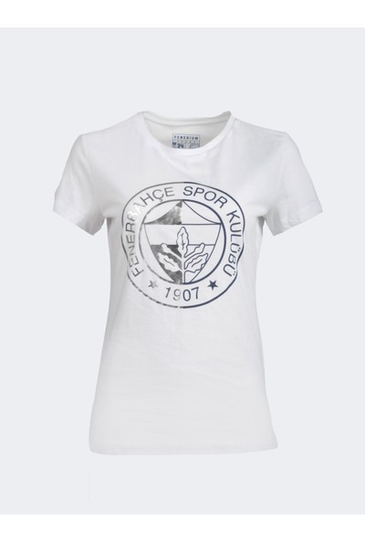 Fenerbahçe Kadın Trend Fb Logo T-Shirt