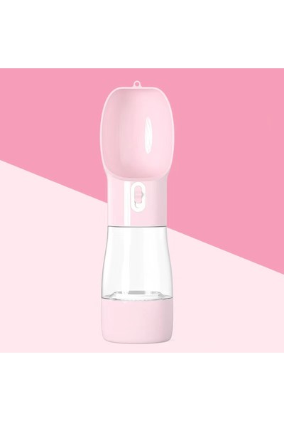 Mabes Mikopet Köpek Seyahat Suluğu ve Mama Kabı-Pembe Mabes Mikopet Köpek Seyahat Suluğu ve Mama Kabı-Pembe