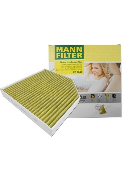 Filtron Audı A6 (4g2/4g5/4gc/4gd) 3.0 Tdı 180KW 245HP Polen Kabin Filtresi FP2641 Mann