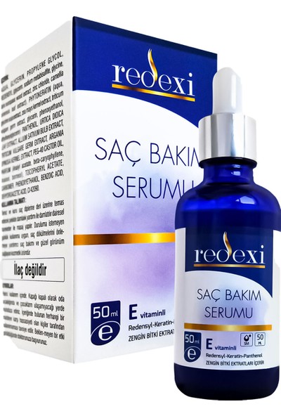 Redexi Saç Bakım Serumu Dökülme Karşıtı E Vitaminli Tüm Saçlar 50 ml