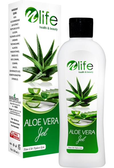NLife Aloe Vera Jel Nemlendirici Yatıştırıcı Tüm Ciltler 150 ml