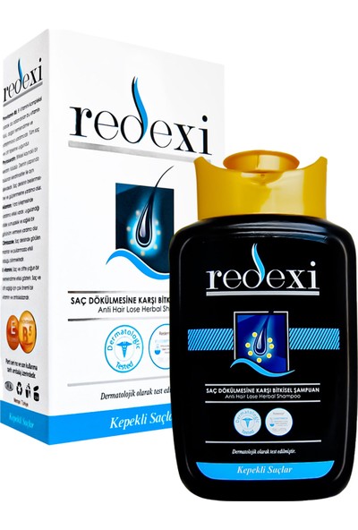 Redexi Saç Dökülmesine Karşı Bitkisel Şampuan Kepekli Saçlar 400 ml Redexi Saç Dökülmesine Karşı Bitkisel Şampuan Kepekli Saçlar 400 ml
