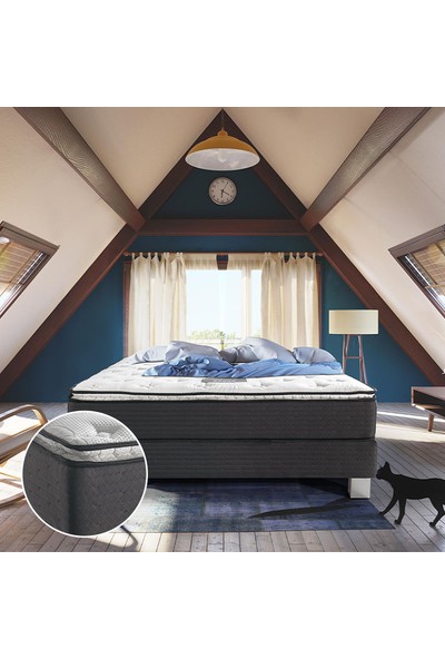 Yatsan Uykucu Elite Pillow Top Yatak 120x200 cm