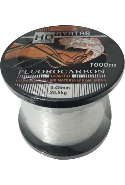 Kabura Hd Avatar Fluorocarbon Kaplama 1000MT Misina Kabura Hd Avatar Fluorocarbon Kaplama 1000MT Misina