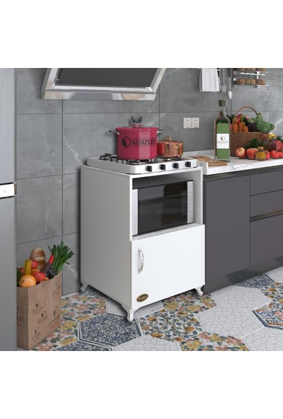 Kenzlife Ocak Dolabı Revbahar Byz 85*60*56 Hazır Mutfak Klasik Set Üstü Ocak Için Arkalıksız Kenzlife Ocak Dolabı Revbahar Byz 85*60*56 Hazır Mutfak Klasik Set Üstü Ocak Için Arkalıksız