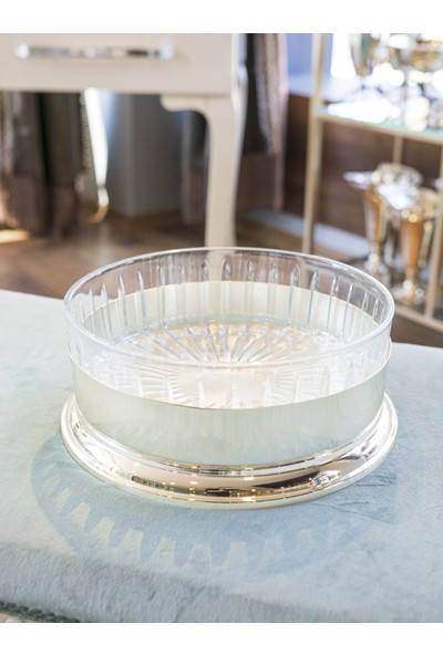 Bakır Concept Gümüş Kaplama Silindir Kase