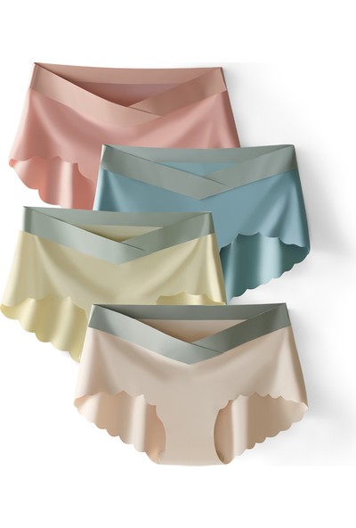 Mınmın Düşük Bel Hamile Külot - Buz Ipek - Fitting - Külot - 4 Parça Takım (Yurt Dışından) Mınmın Düşük Bel Hamile Külot - Buz Ipek - Fitting - Külot - 4 Parça Takım (Yurt Dışından)