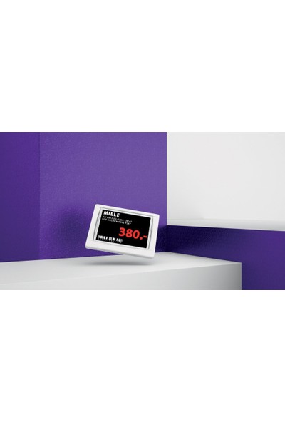 NFC Elektronik Raf Etiketi Ses-Imagotag G1 4.2 Nfc Beyaz