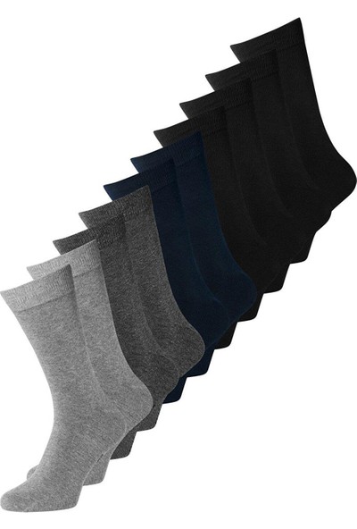 Jack & Jones Jacjens 10'lu Uzun Çorap 12125756