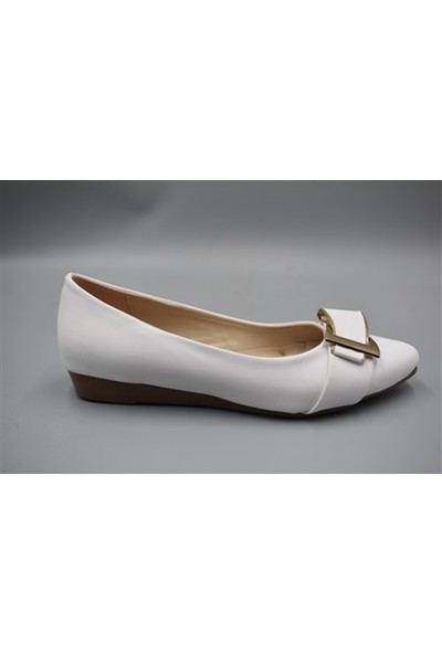 Akran Belinda ST05674 Kadın Babet - Beyaz - 37