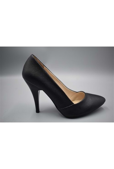 Akran Rosmarin ST05707 Topuklu Kadın Ayakkabı - Siyah - 39