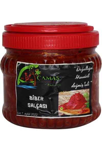 Çamaş Hanımeli Kooperatifi Biber Salçası 1 kg Çamaş Hanımeli Kooperatifi Biber Salçası 1 kg