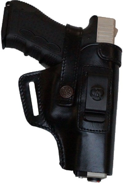 Glock 17 20 22 30 Deri Tabanca Kılıfı Tek Taraflı Maşalı Kelebek Cırtlı-Siyah Glock 17 20 22 30 Deri Tabanca Kılıfı Tek Taraflı Maşalı Kelebek Cırtlı-Siyah