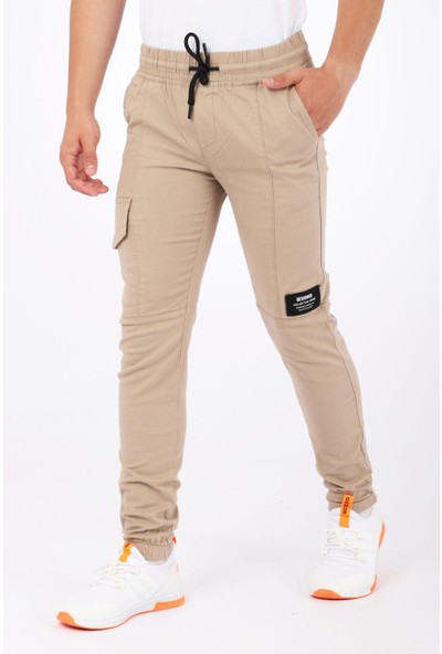 Erkek Çocuk Dört Cepli Kargo Pantolon 2-15 Yaş
