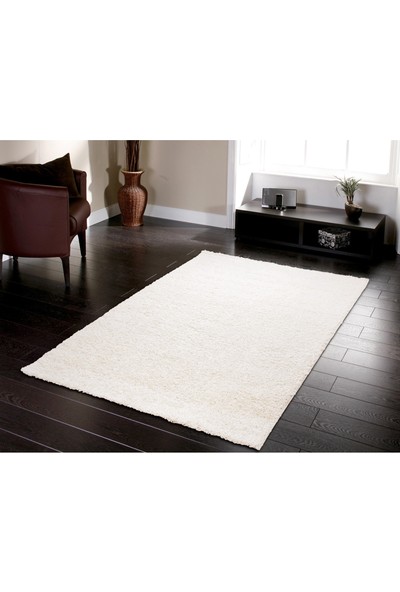 Per La Casa Shaggy 9000Nm Krem Dokuma Halı