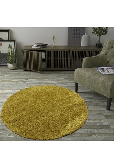 Per La Casa Shaggy 9000Nm Daire Gold Dokuma Halı